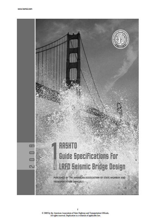 AASHTO guide specifications for LRFD seismic bridge design
